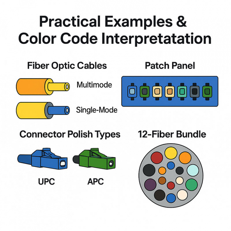 Fiber Optic Color Code Explained: Jacket, Connector & Buffer Colors ...